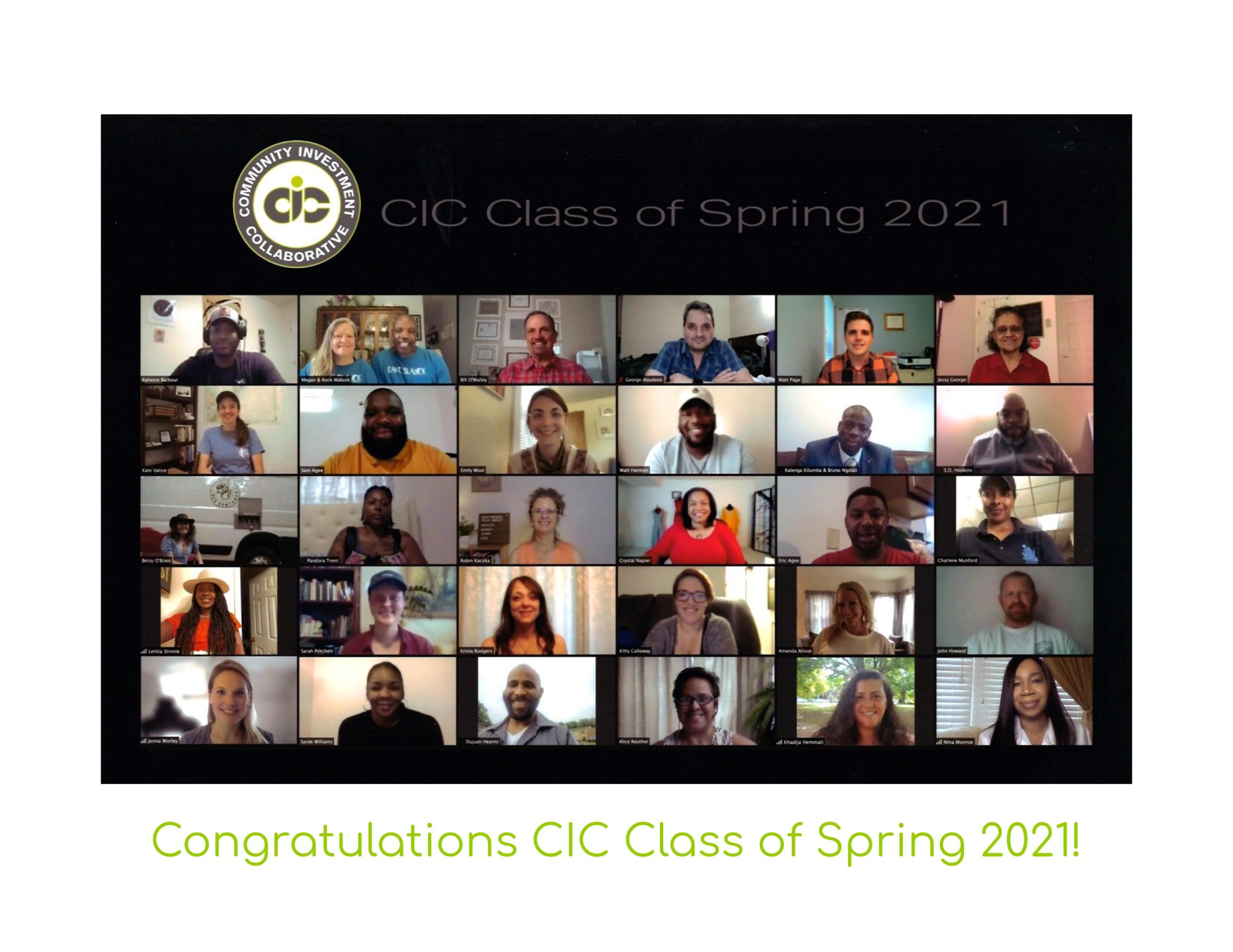 Congratulations to our Spring 2021 Graduates! - Community Investment ...